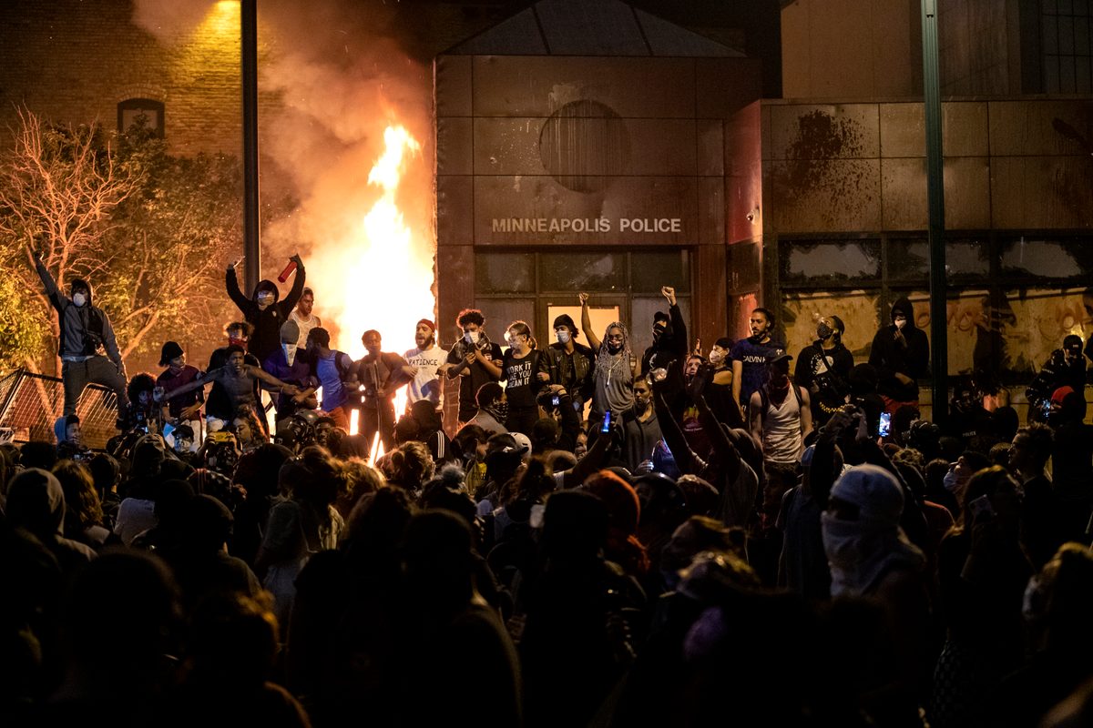 The Best Moment of 2020: The Burning of the Third Precinct - In These Times