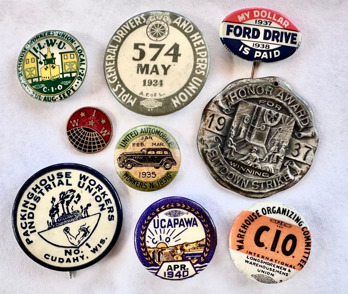 Union Buttons are Living Labor History - In These Times