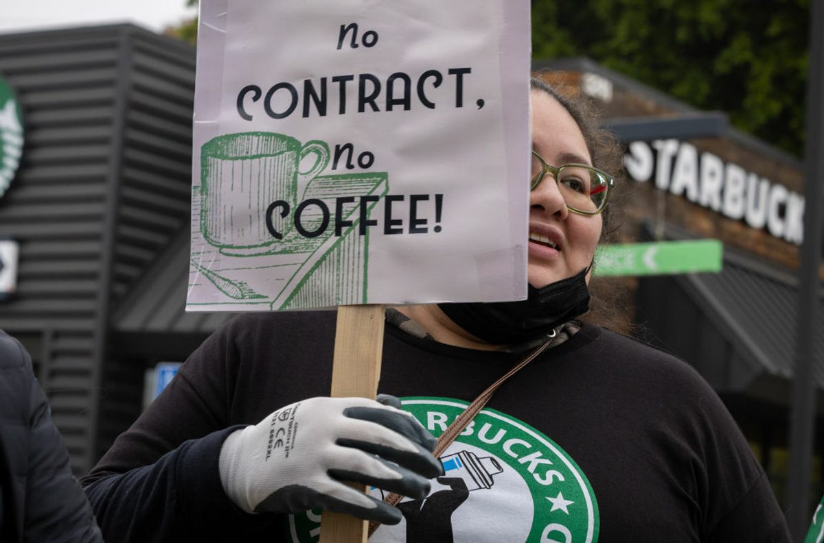 “Starbucks Is on the Ropes,” Says SBWU President Lynne Fox, Who Is ...