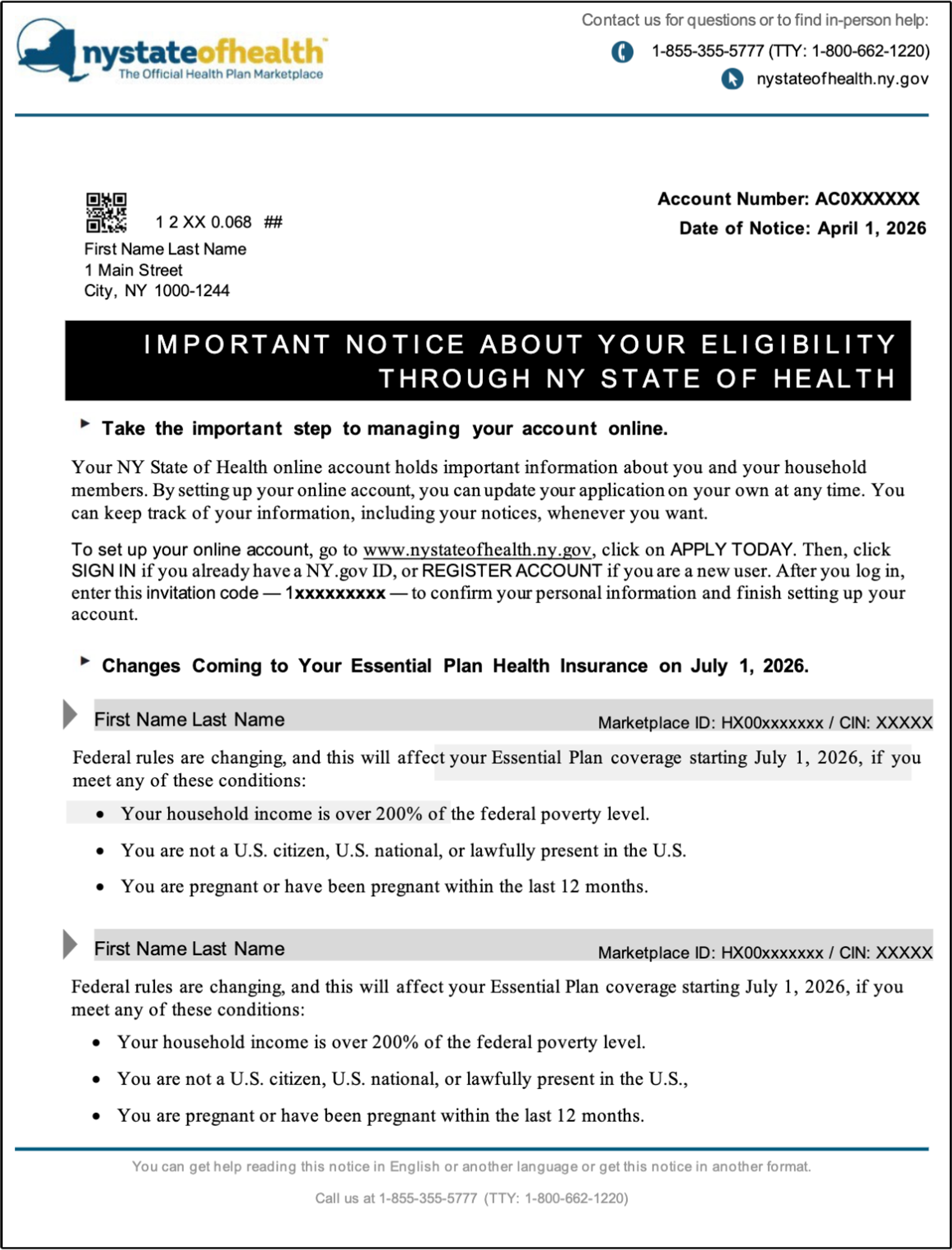 New York Essential Plan Users Worry: Am I Losing Coverage?