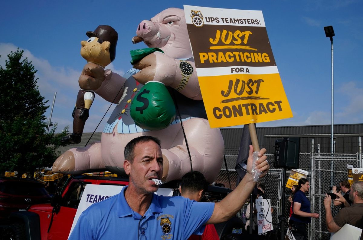 The UPS Strike Looms as Corporate America Cashes In - In These Times