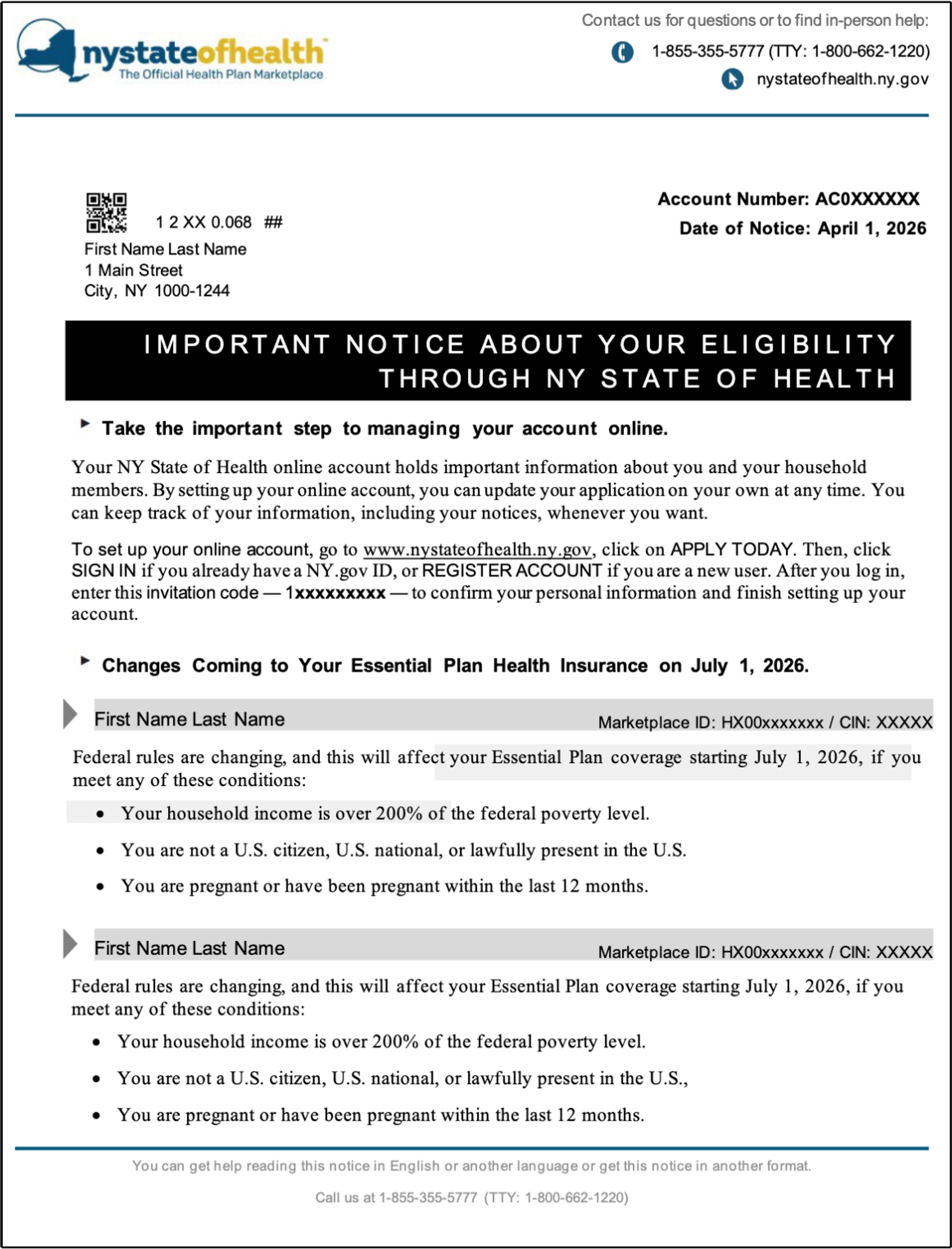 New York Essential Plan Users Worry: Am I Losing Coverage?